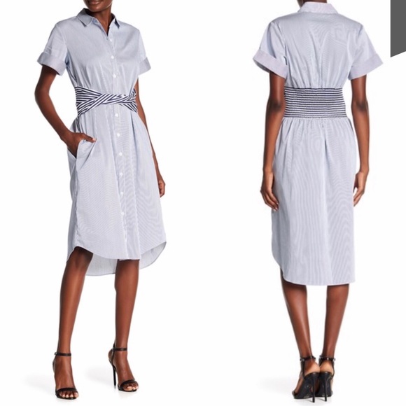 RACHEL Rachel Roy | Dresses | Rachel Rachel Roy Obi Contrast Waist ...